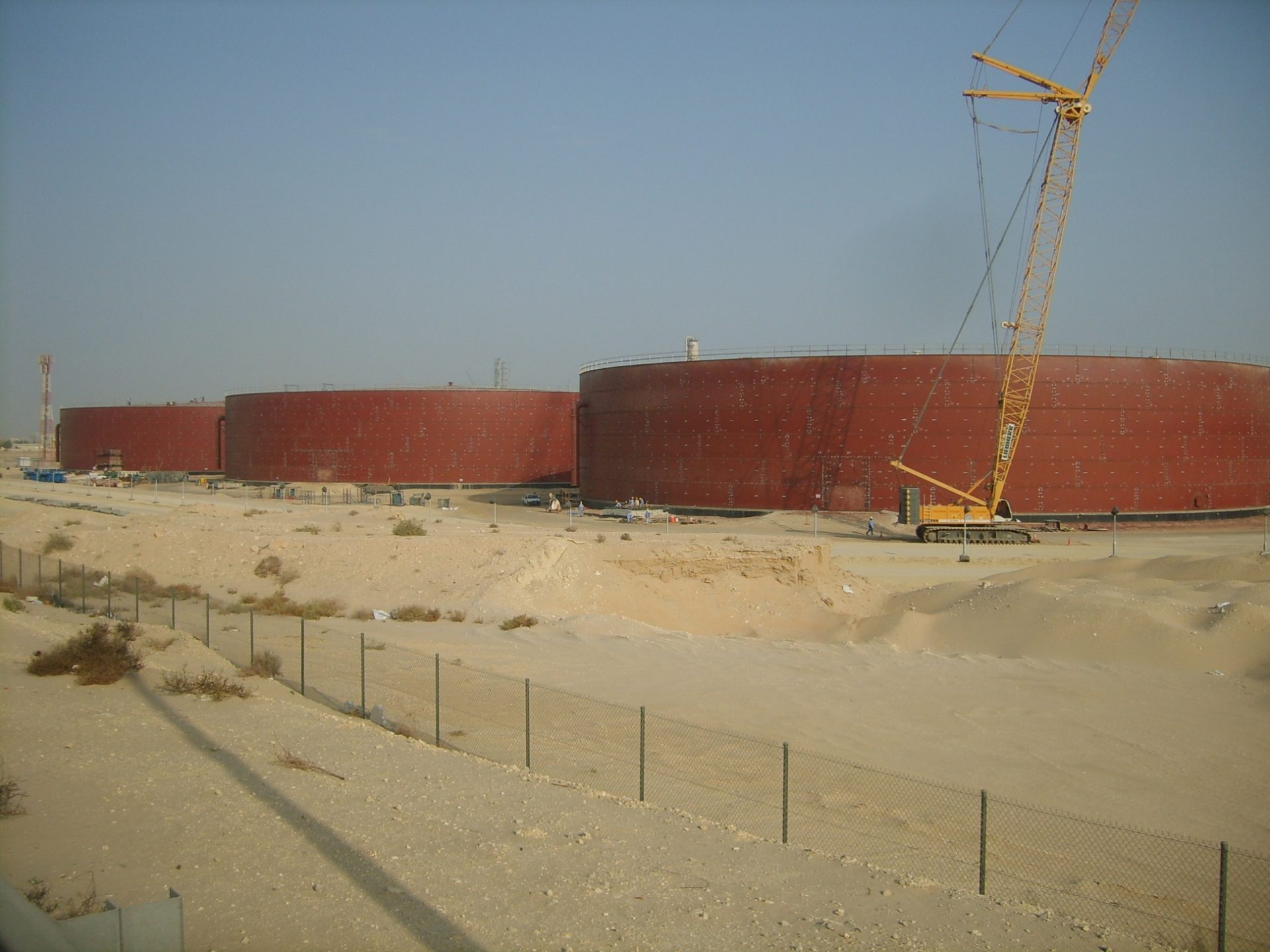 Construction of Water Storage Tanks in NWPS Marafiq External Facilities ...